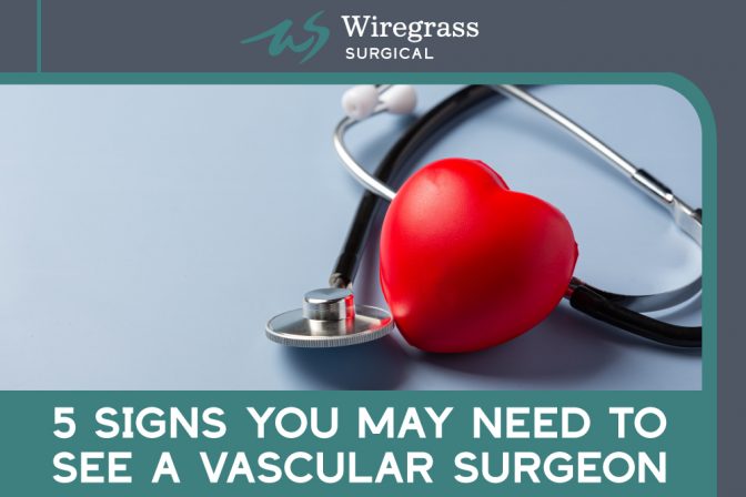 5 Signs You May Need to See a Vascular Surgeon – Wiregrass Surgical